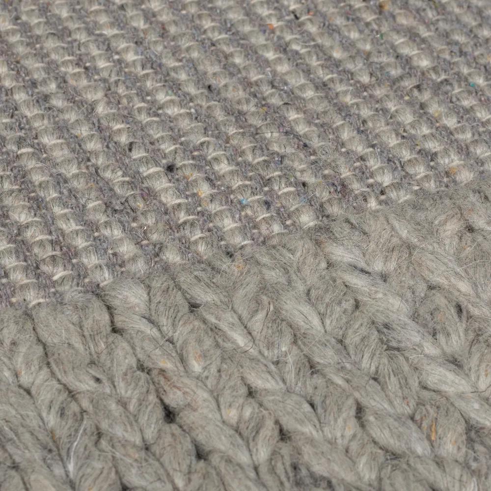 Flair Rugs koberce Kusový koberec Rue Plait Grey ROZMĚR: 200x290