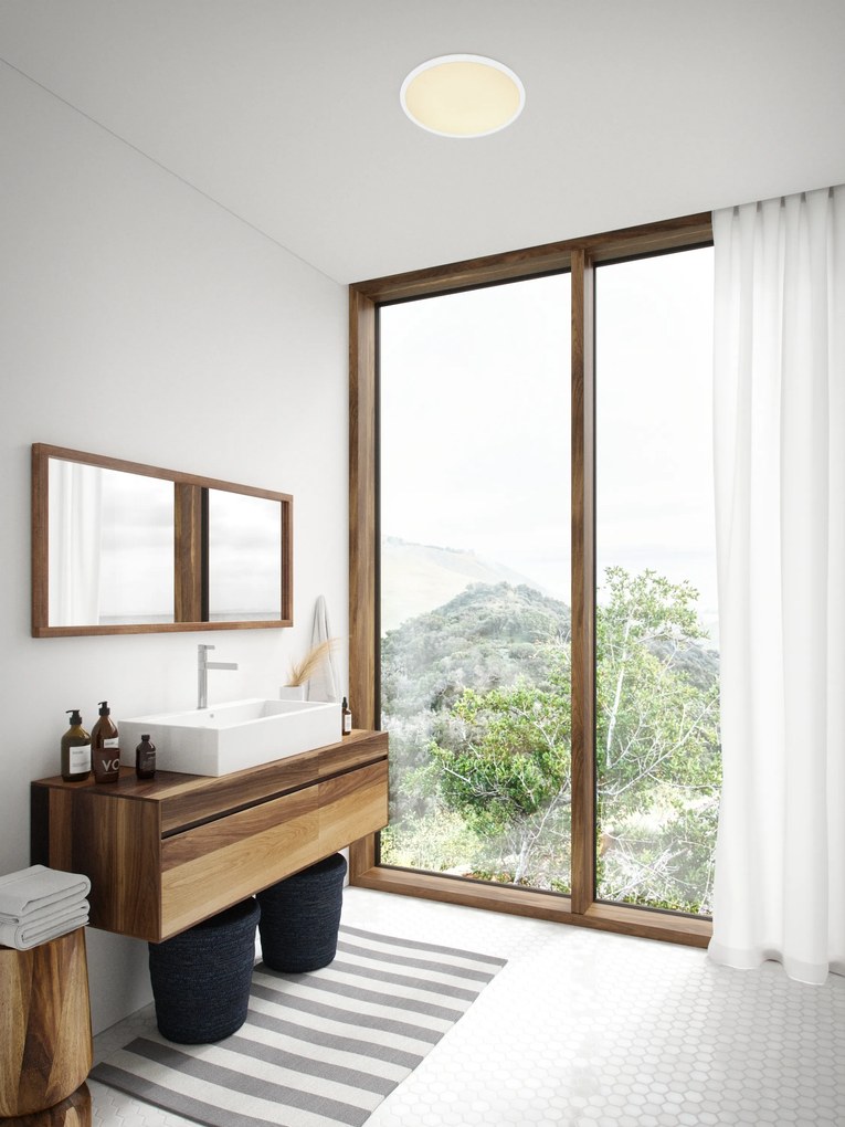 Stropní světlo Nordlux Oja 60 IP20 2700K 3-step Moodmaker (bílá) plast, kov IP20 50066101