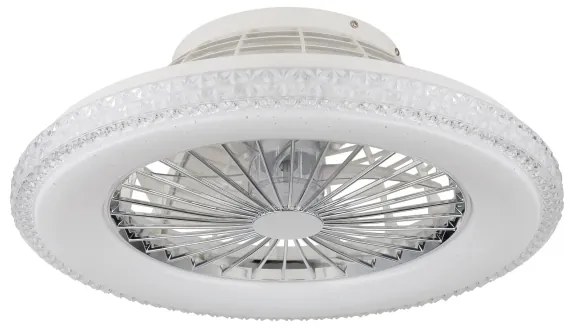 Globo 03654 - LED Stm. stropní ventilátor CORUSSO LED/40W/230V 3000-6500K + DO