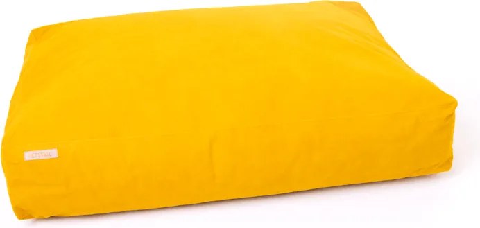 NORITA Ortopedický pelíšek pro psy Aquaclean - žlutá Velikost pelíšku: S (75 x 60 x 10 cm)