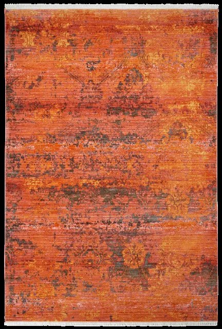 Hans Home | Kusový koberec Laos 455 MAGMA, červená