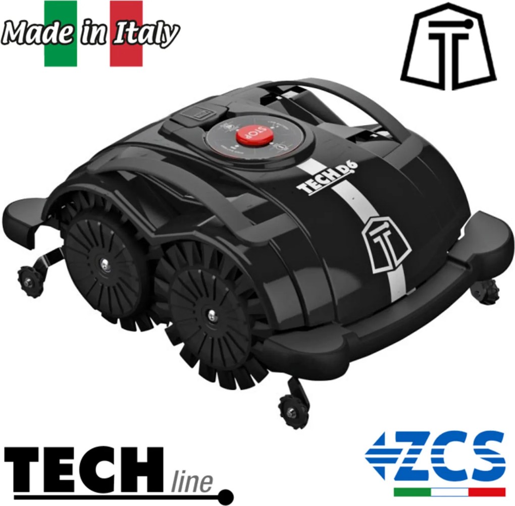 ZCS TECHline ROBOT EASY TECH L6 (5.0) - bezkabelová robotická travní sekačka do 200 m2