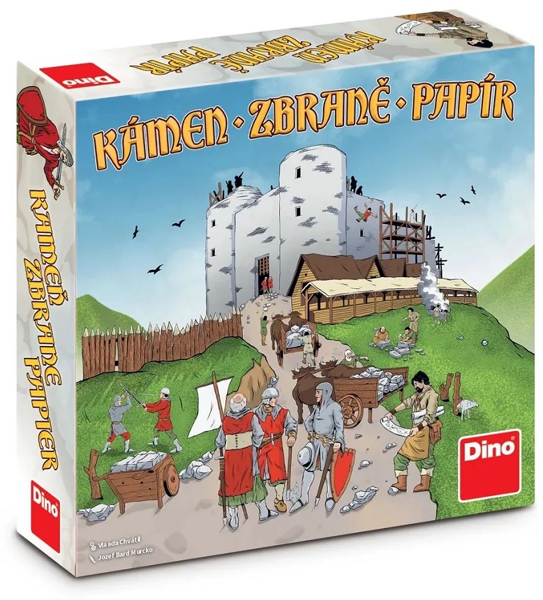 Dino Hra Kámen, zbraně, papír II