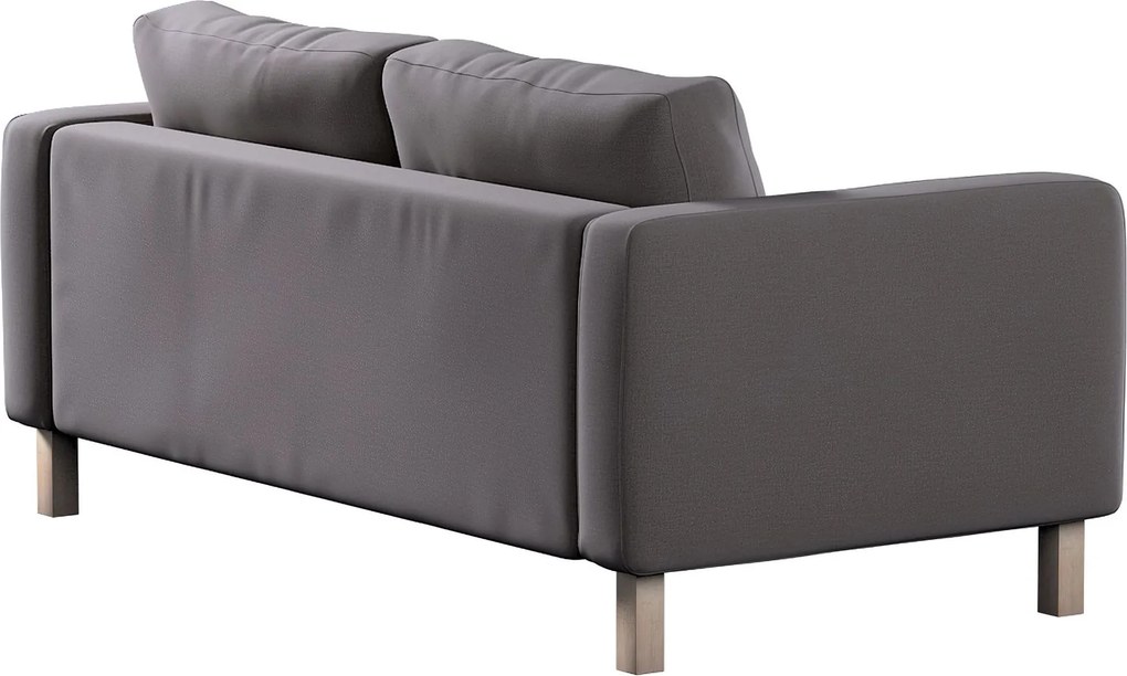 Potah na pohovku IKEA Karlstad 2-místná, nerozkládací, krátký barva hnědá látka sametová