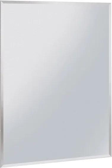 Zrcadlo 60x80cm, s fazetou, bez úchytu (22496) Aqualine