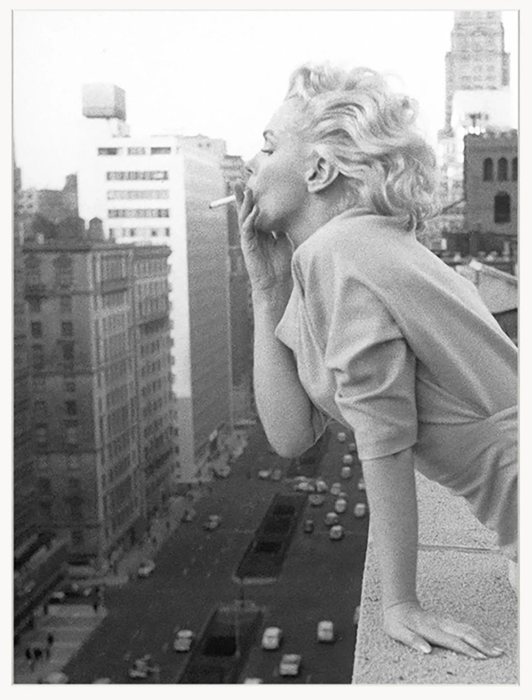 Zarámovaný digitální tisk Marilyn At The Ambassador Hotel New York
