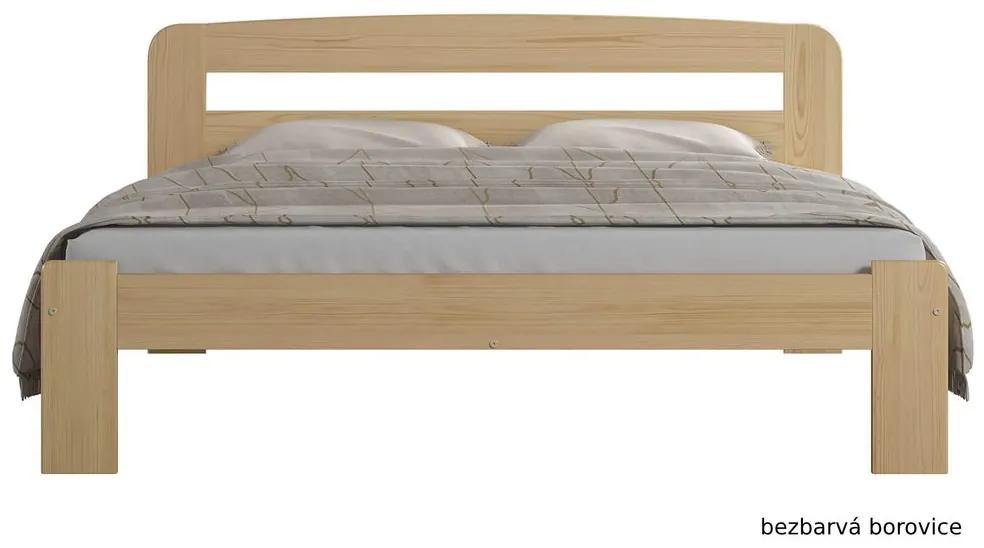 Magnat Masivní borovicová postel Sára 180 x 200 cm
