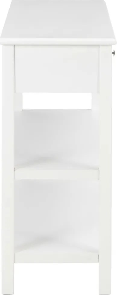 Příborník - MDF - bílý | 110x35x80 cm