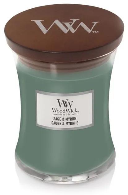 WoodWick Sage & Myrth, váza střední 275 g