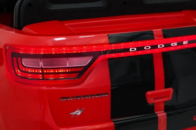 Elektrické autíčko Dodge Durango červené