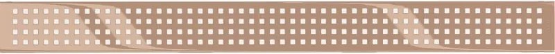 Mexen Flat M08 krytka pro liniový odtok 50 cm, růžové zlato - 1625050