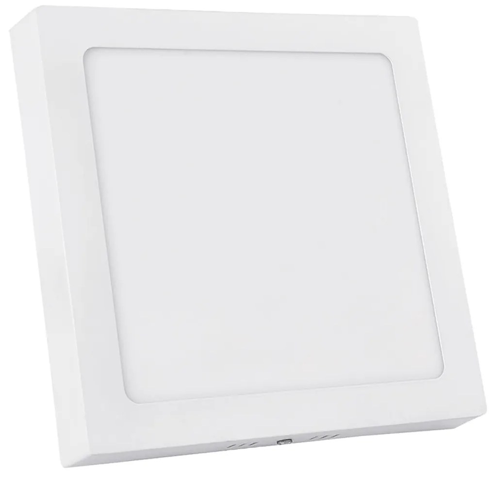 Indeluz 599D-L3118A-01 stropní přisazené LED svítidlo Gia, čtvercové, bílé, 18W, 3000K, 110°, 22,5cm, IP23