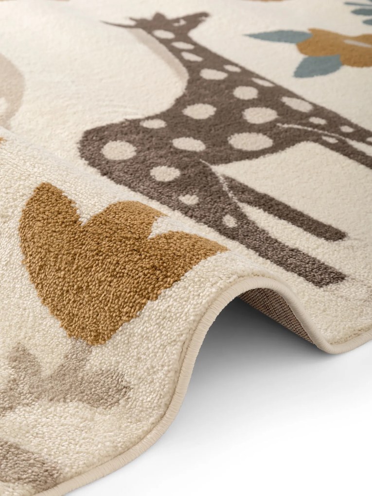 Hanse Home, Dětský koberec Adventures 106213 Cream Multicolor, 160x235, vícebarevná, dětský pokoj