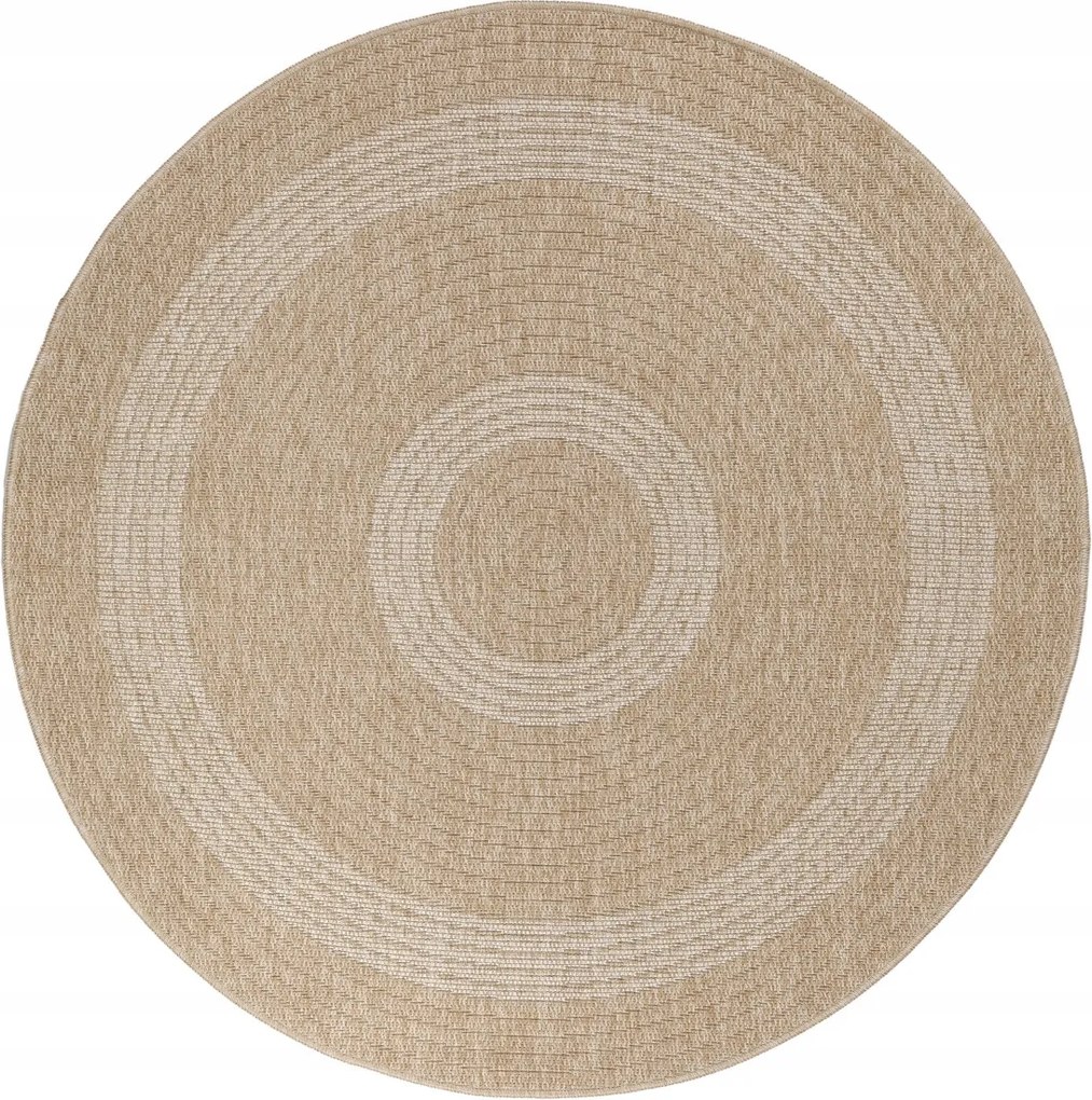 120x120 (průměr) kruh Kusový koberec Comilla 886 Beige kruh
