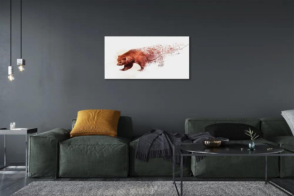 Obrazy na plátně Medvěd 120x60 cm