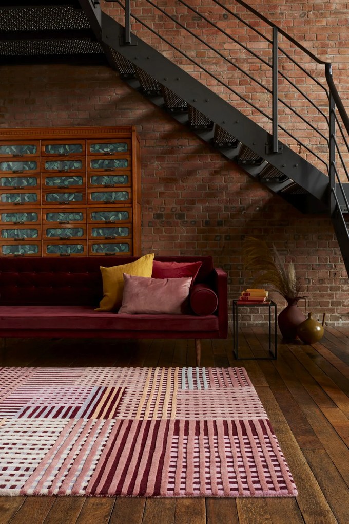 Tribeca Design Kusový koberec Kampa Red Multi Rozměry: 160x230 cm