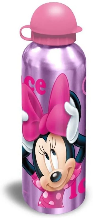 ALU láhev Minnie fialová Hliník, Plast, 500 ml