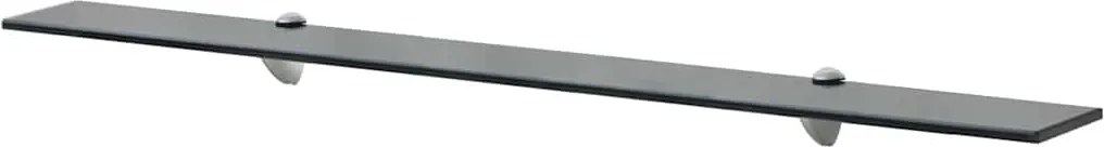 Plovoucí police 2 ks sklo 100 x 20 cm 8 mm 3051533