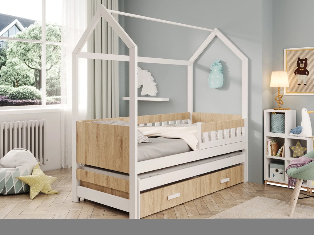 ADRK Furniture Postel Domek Jaspis CH-JAS-WO-200