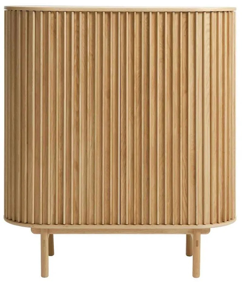 Designová skříňka Wally 125 cm přírodní dub