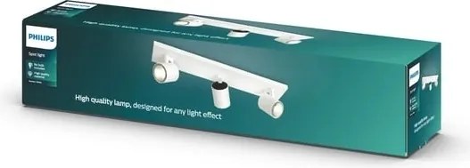 Philips - LED RGBW Stmívatelné bodové svítidlo RUNNER 3xGU10/6,5W/230V bílá