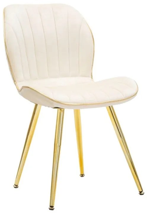 Designová jídelní židle Dandelion II krémová
