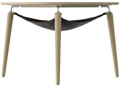 Dřevěný stolek Hang out barva / provedení: světlý dub/ocel