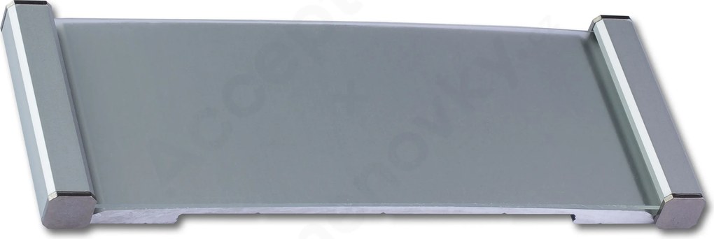 ACCEPT Dveřní tabulka Klassik Inox - rozměr 50 x 132 mm