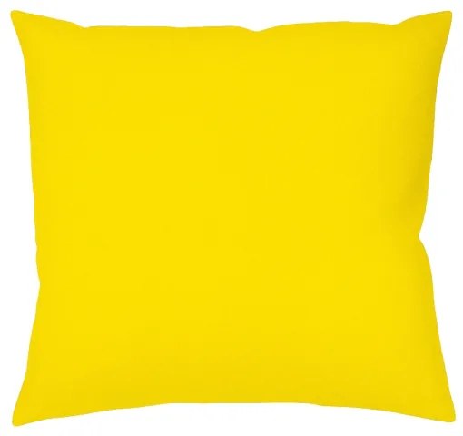 Povlak na polštář jersey tmavě žlutá  40x40 cm