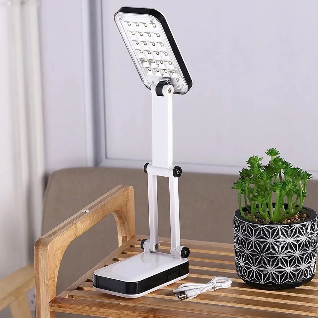 RETOO Stolní LED lampa s 24 LED diodami a napájením na USB kabel - YT-666 Biano.cz