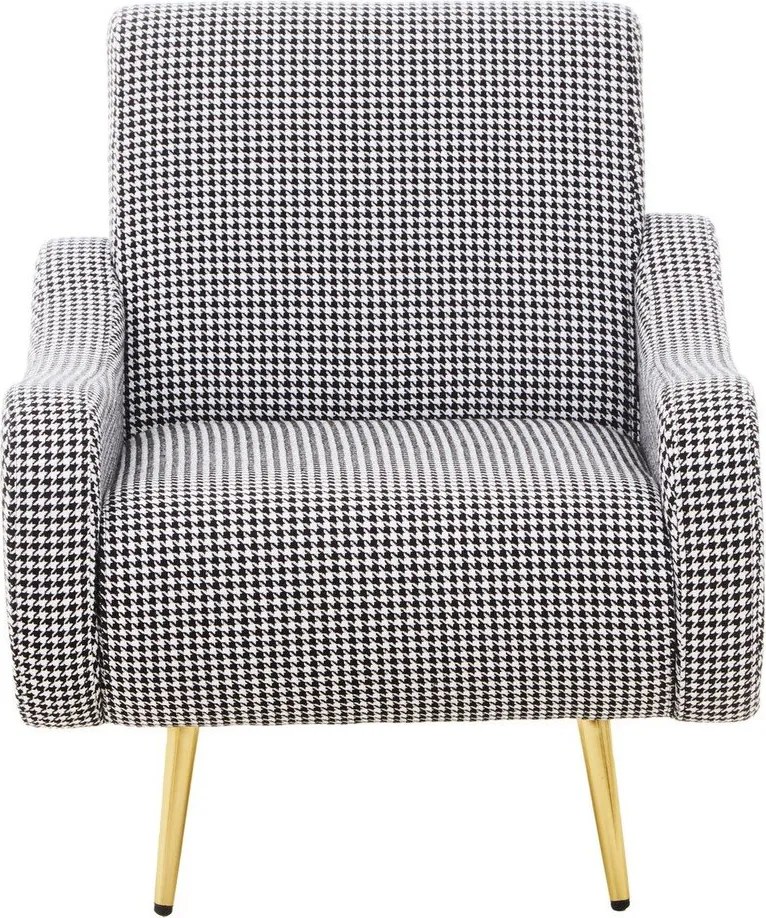 Černobílé křeslo Holli – Premier Housewares