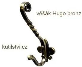 kovový věšák HUGO Varianta: věšák HUGO bronz