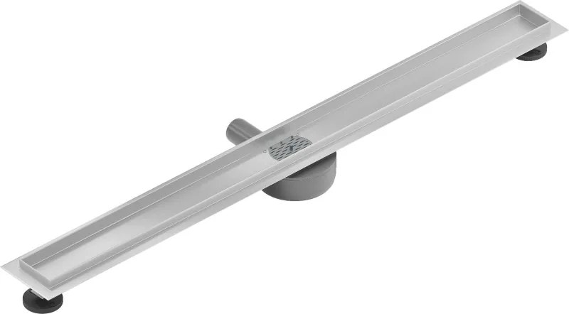 Mexen Flat 360° rotující těleso pro lineární odtok 100 cm, inox - 1040100