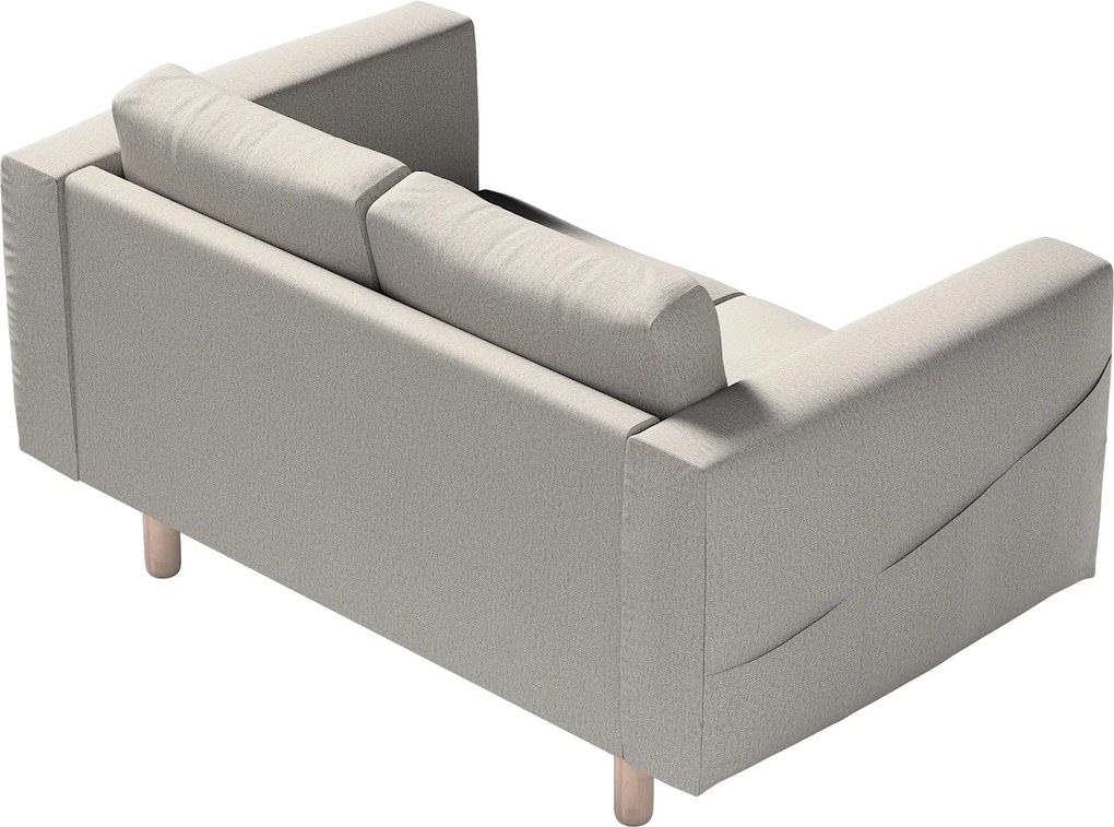 Potah na pohovku IKEA Norsborg 2-místná barva šedá látka pletený vzor