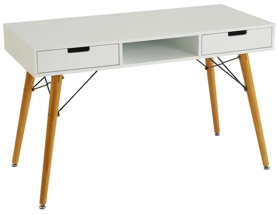 Pracovní stůl s bílou deskou 55x120 cm – Casa Selección