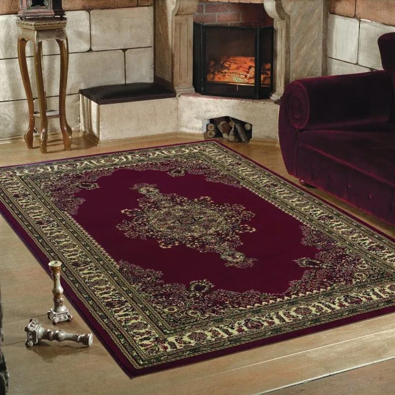 Ayyildiz Kusový koberec klasický Marrakesh 297 vínový orientální 080x150 cm