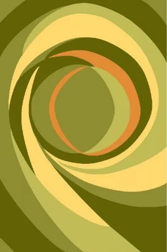 Vopi | Koberec Hansadim F001-YY - 200 x 290 cm, zelený