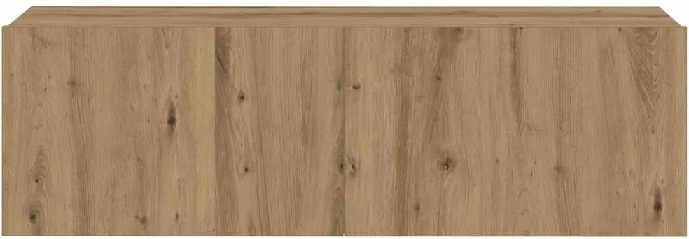 Nástěnné TV skříňky 3 ks dub artisan kompozitní 3328984
