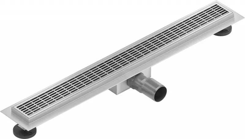 Mexen Flat M33 nerezový sprchový žlab 50 cm, nerez, 1033050-15