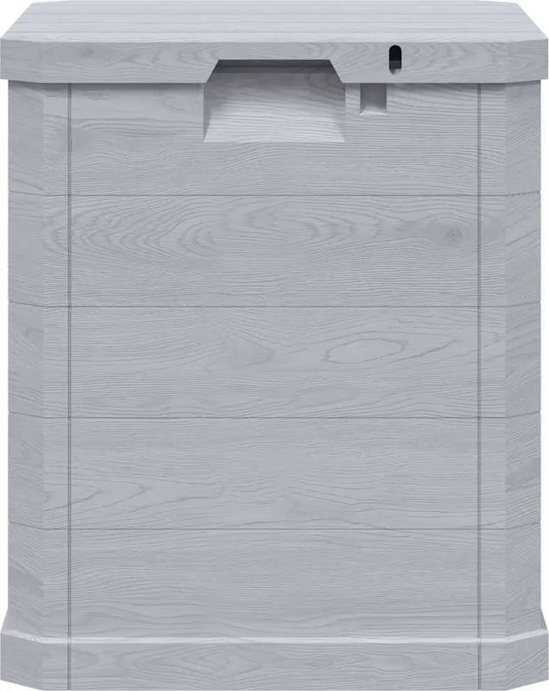 vidaXL Zahradní úložný box 90 l [45683] Barva: světle šedá