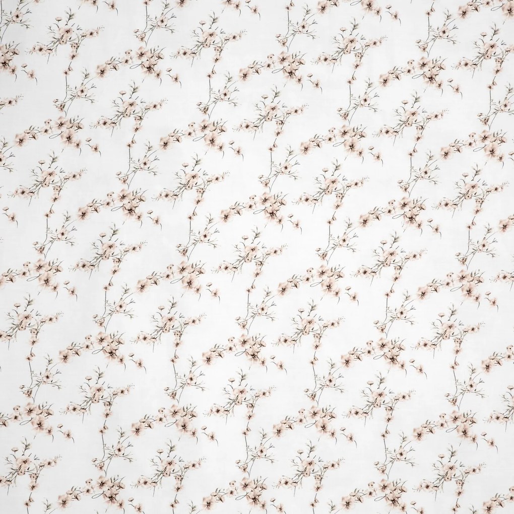SATÉNOVÉ POVLEČENÍ NIKA53 200X220 CM, 2 KS 70X80 CM KVĚTY