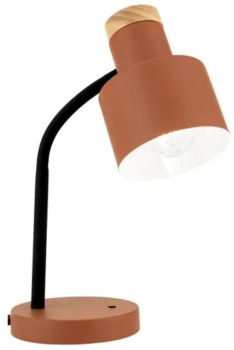 Orion - Stolní lampa GILI 1xE27/40W/230V cihlová