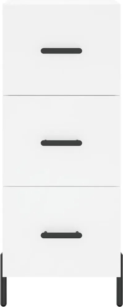 Skříň highboard bílá 34,5 x 34 x 180 cm kompozitní dřevo 3198857