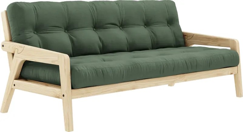 Karup Design Rozkládací pohovka GRAB - 756 Olive Green