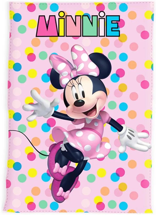 Dětská flísová deka Minnie Mouse - Disney - 100 x 140 cm