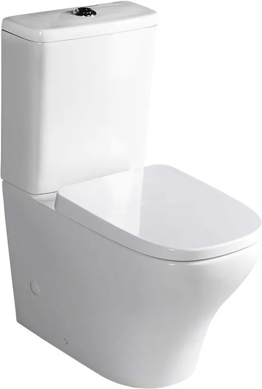 BELLO WC kombi mísa s nádržkou včetně Soft Close sedátka, spodní/zadní odpad PC103