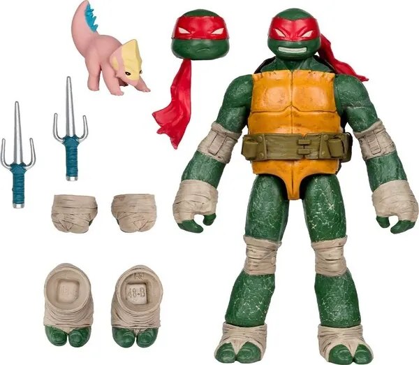 Akční figurka McFarlane Toys TMNT Page Punchers - Raphael 13 cm Vícebarevná