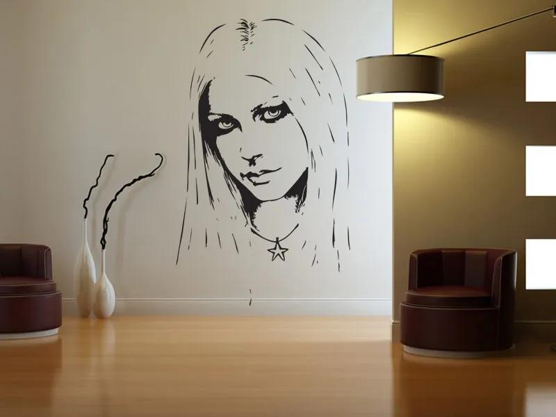 Nalepte.cz Avril Lavigne 55 x 80 cm
