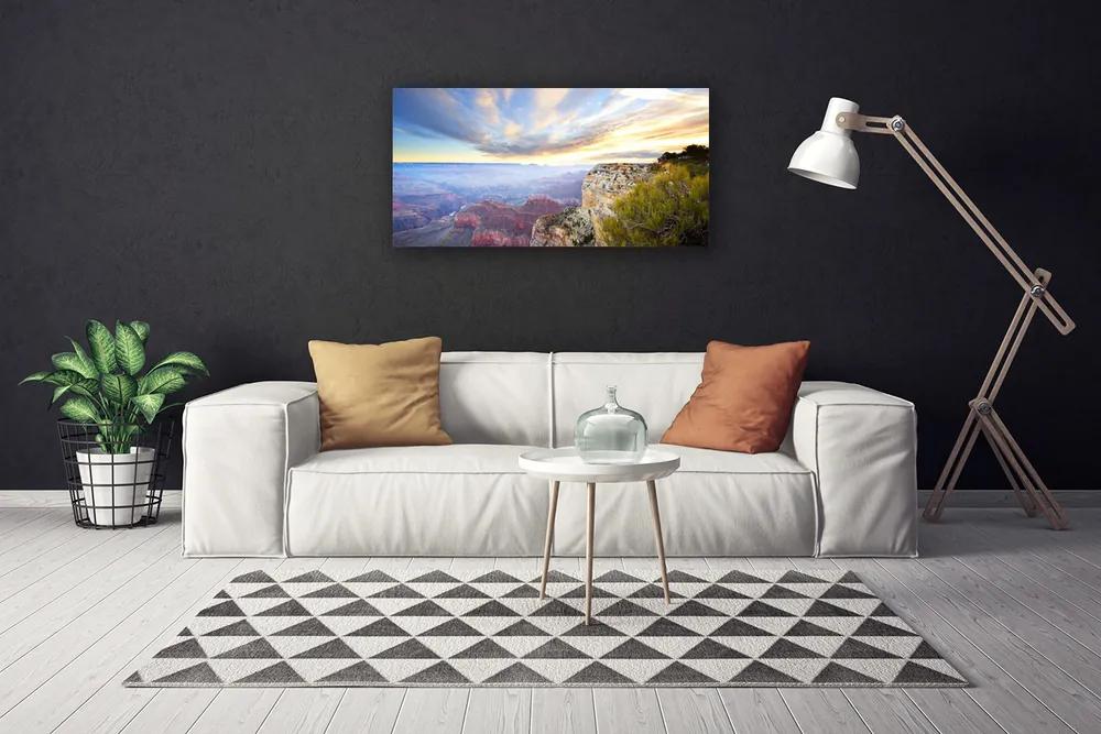 Obraz na plátně Moře Hory Krajina 120x60 cm