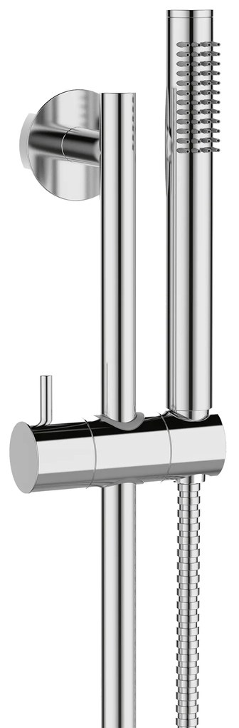 Invena Alonia, sprchový sloup s ruční sprchovou soupravou, 1-funkce, chromová, INV-AU-70-Z01-V
